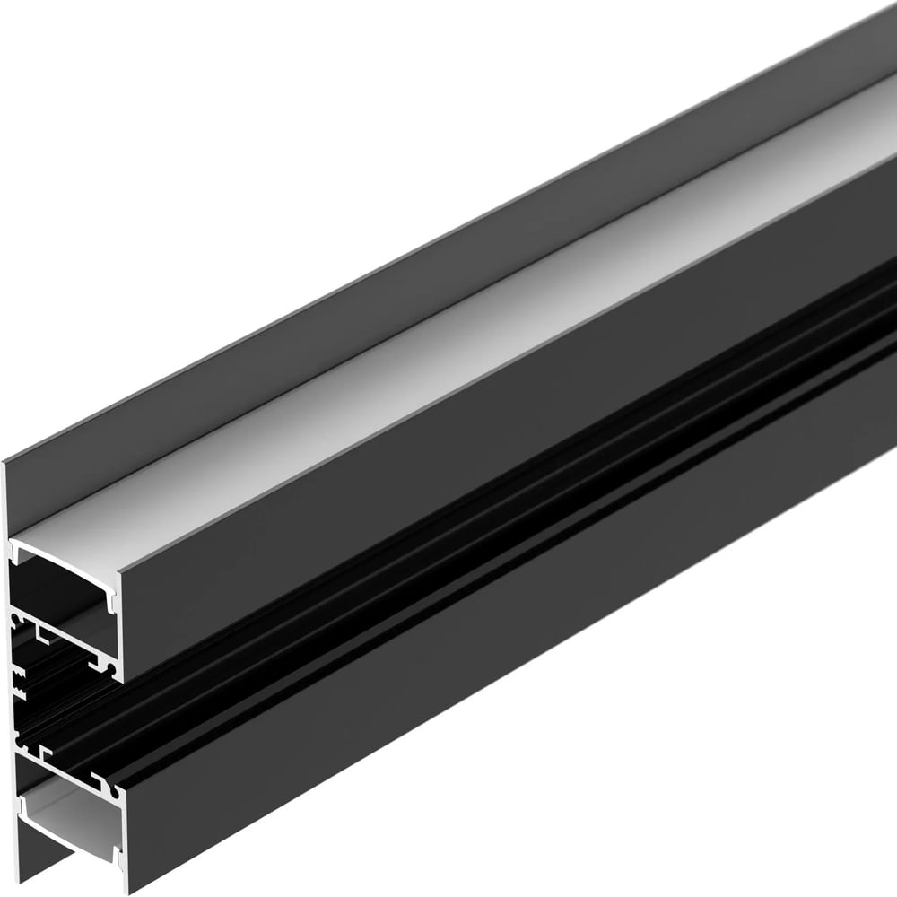 Профиль Arlight WALL-2575-DUAL-2000 ANOD BLACK 2 м 052332 - выгодная цена, отзывы ...