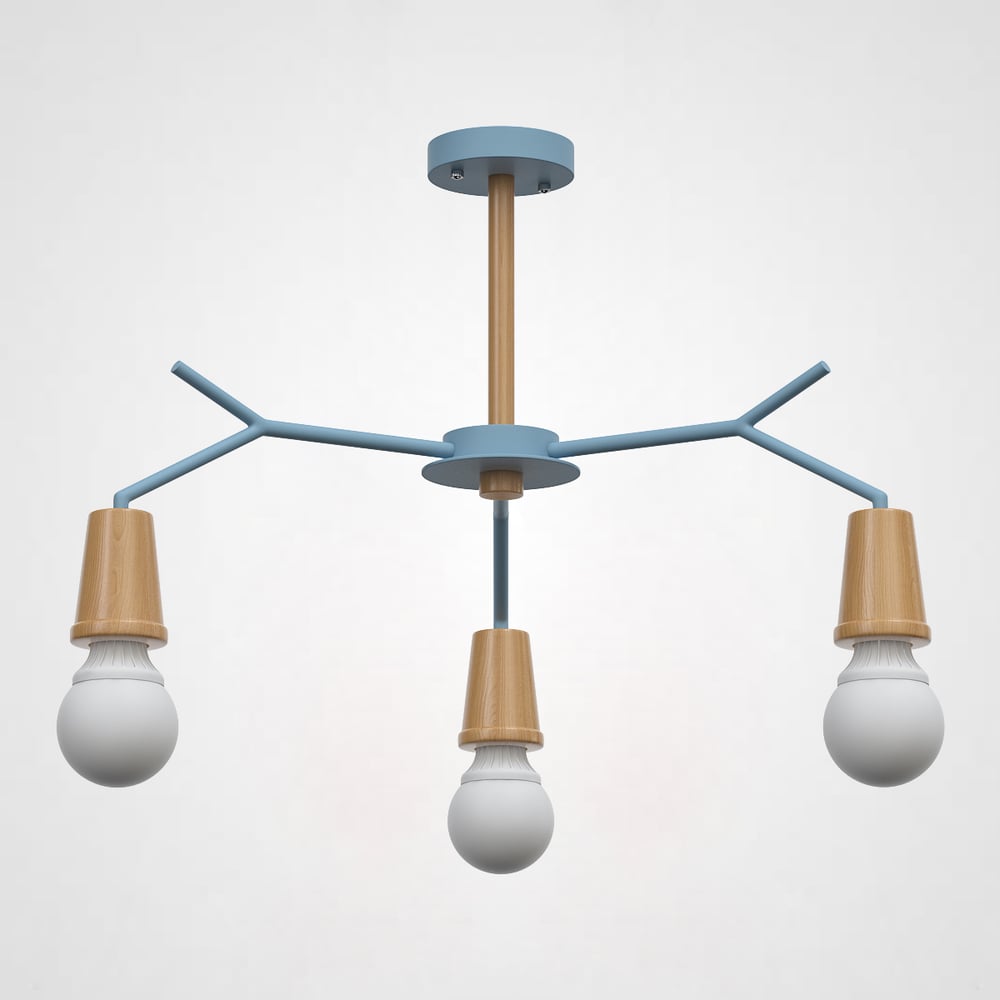 Потолочная люстра IMPERIUMLOFT LES COLOR D72 Blue 220508-23 - выгодная ...