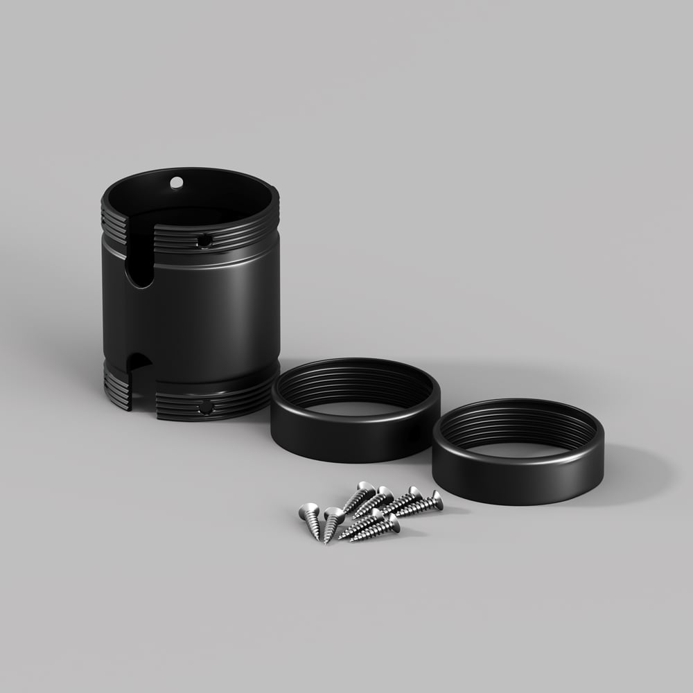 Коннектор соединительный для сращивания MAYTONI Nemo D25 черный 20323 ...