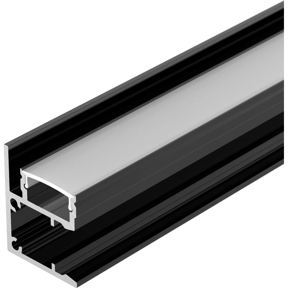 Профиль Arlight WALL-2228-2000 ANOD BLACK 2м 050488 - выгодная цена, отзывы, характеристики ...