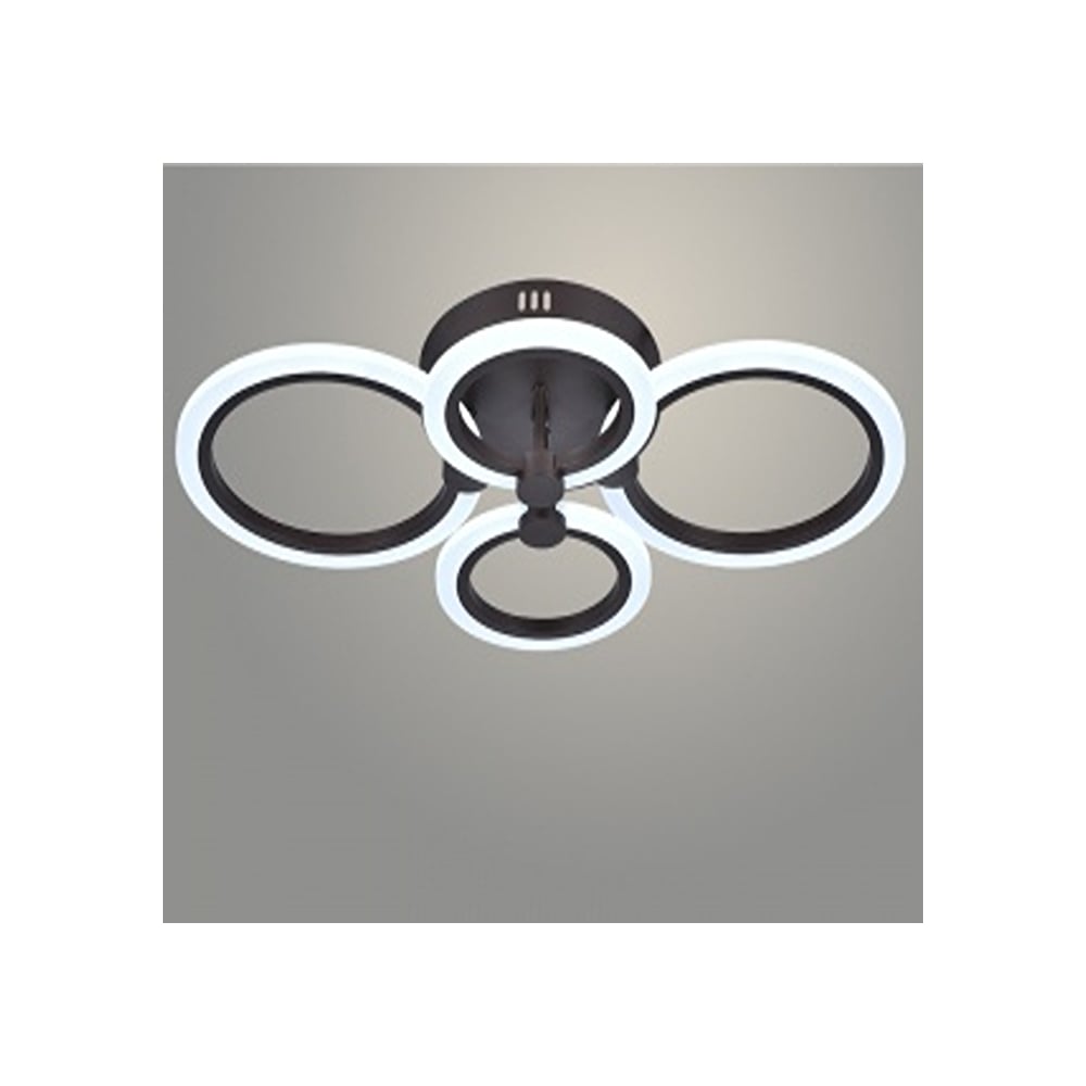 Люстра РОСТОК MX010025/4 PR COF кофе 72W LED 3000-6500K d610 ПДУ(ИК) диммер, HN22 988029960 ...