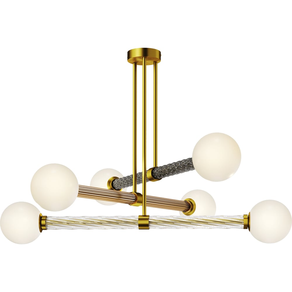 Подвесной светильник MAYTONI Teatro латунь MOD287PL-06BS - выгодная ...