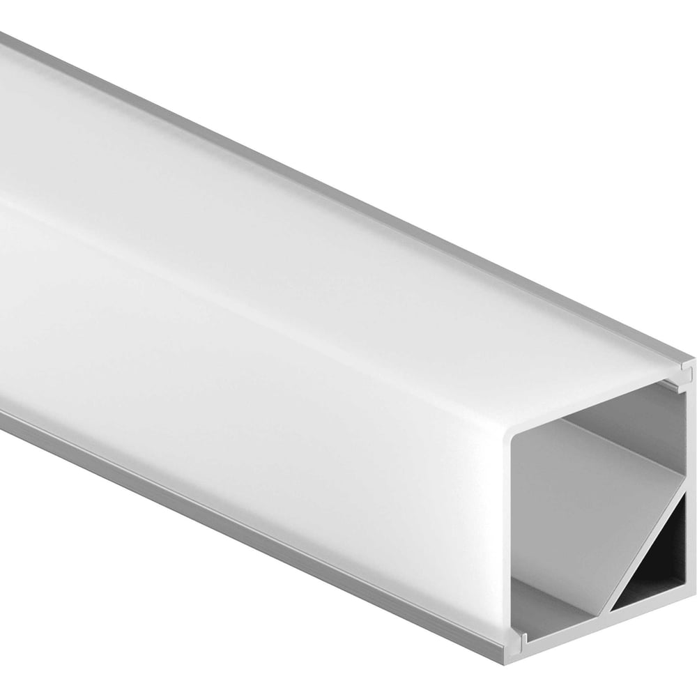 Комплект профиля для светодиодной ленты geniled угловой 16x16x2000 М20 ...