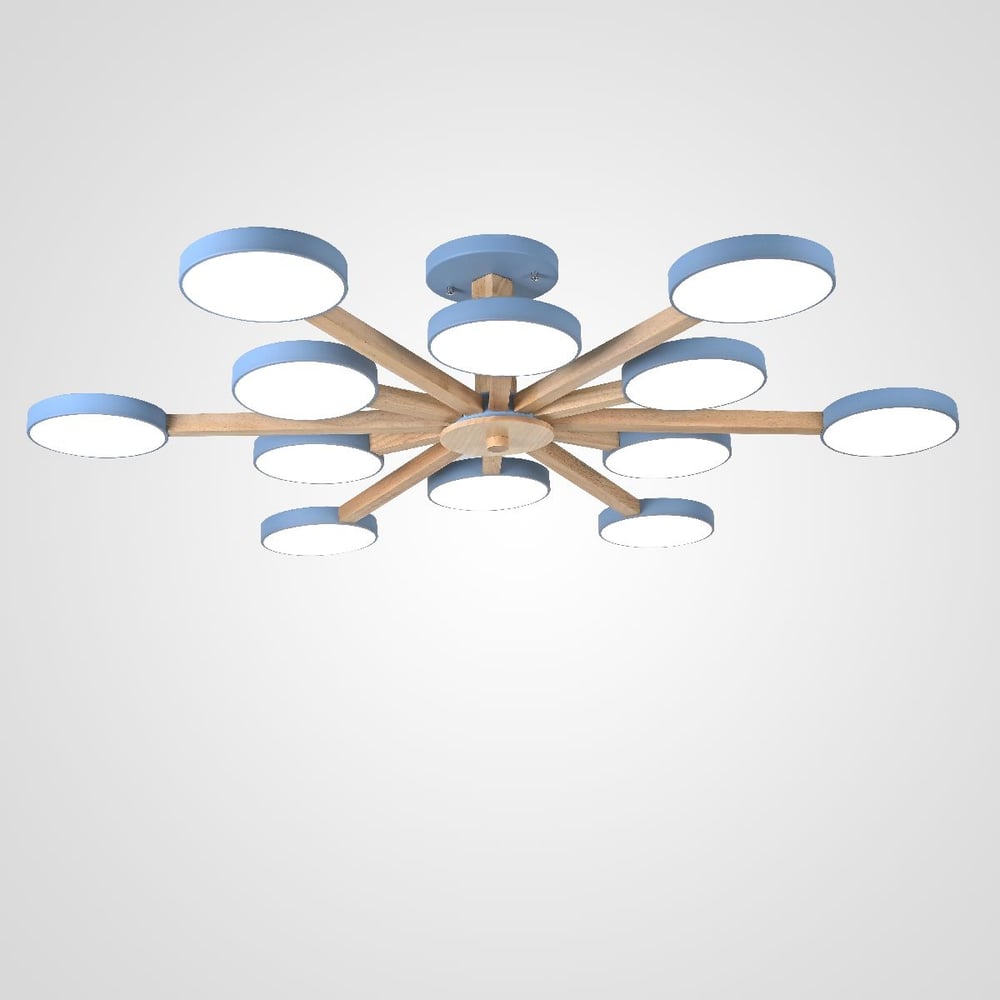 Потолочный светильник IMPERIUMLOFT TURNA L12 Blue 228855-26 - выгодная ...