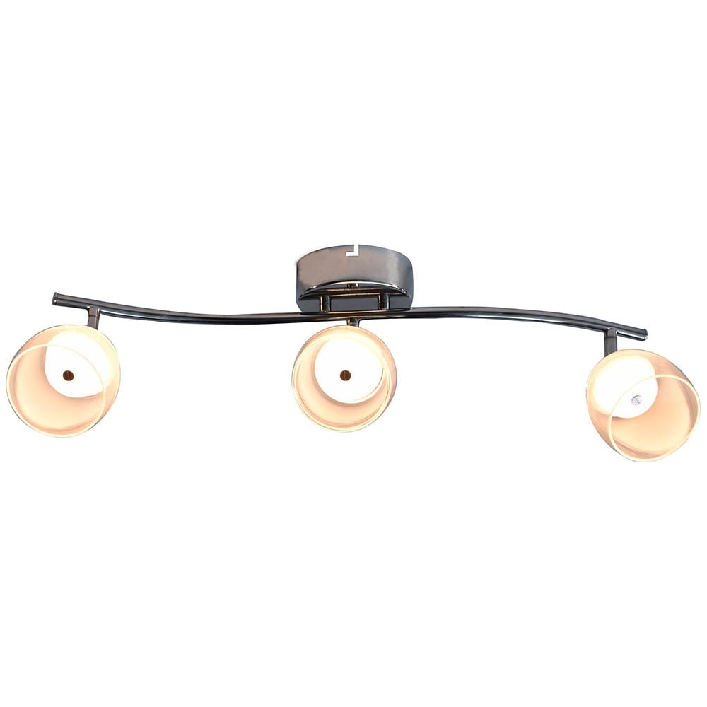 Поворотный светильник HIPER LED 3х5Вт 3000K CHROME H821-2 - выгодная ...