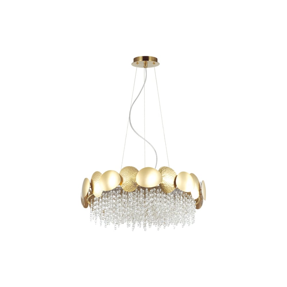 Люстра ODEON LIGHT ULLA металл, хрусталь, E14, 6х40W 4636/6 - выгодная ...