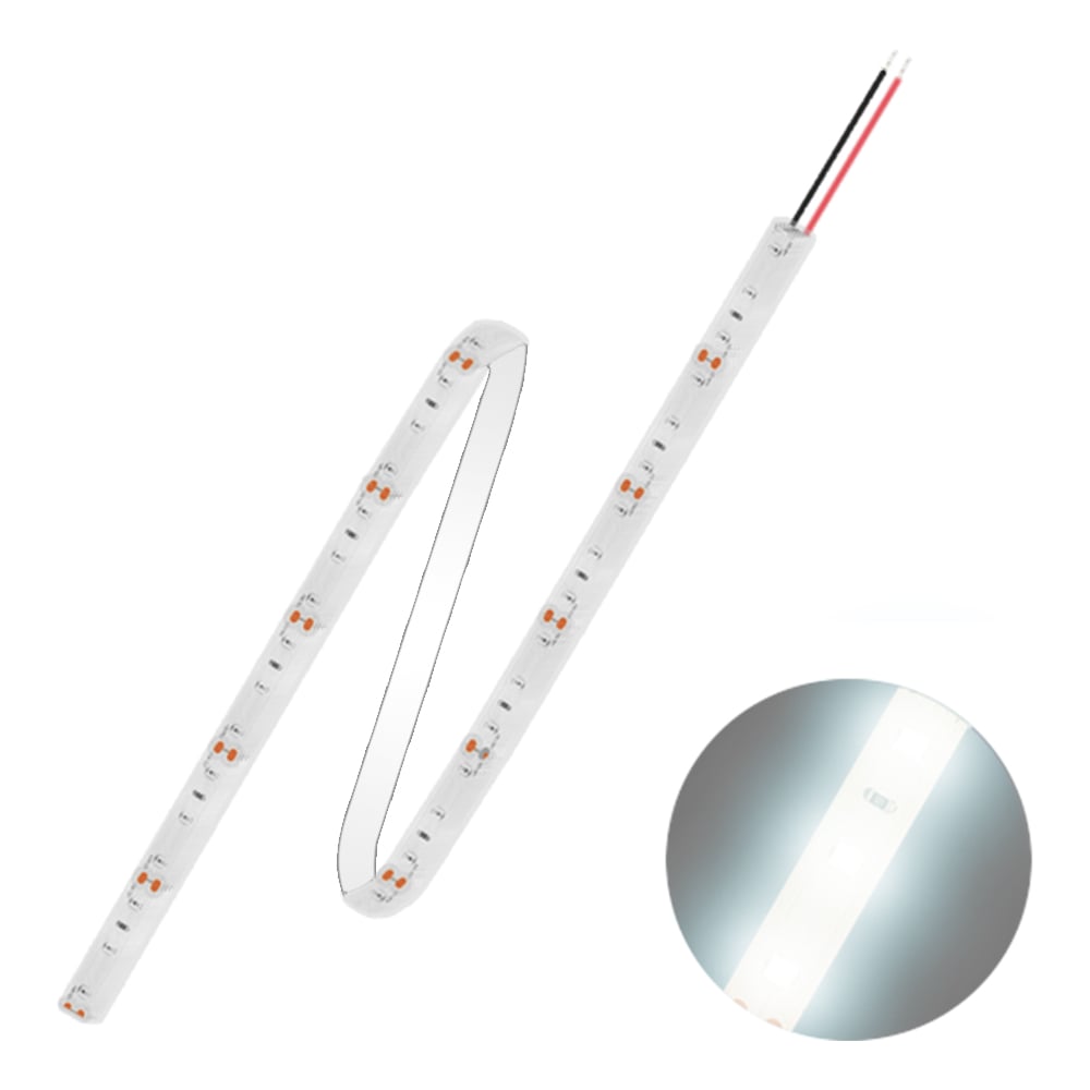 Светодиодная лента FL-LED FL-Strip 2835-SW120- CW 24.0W/m 6500K DC-12V ...