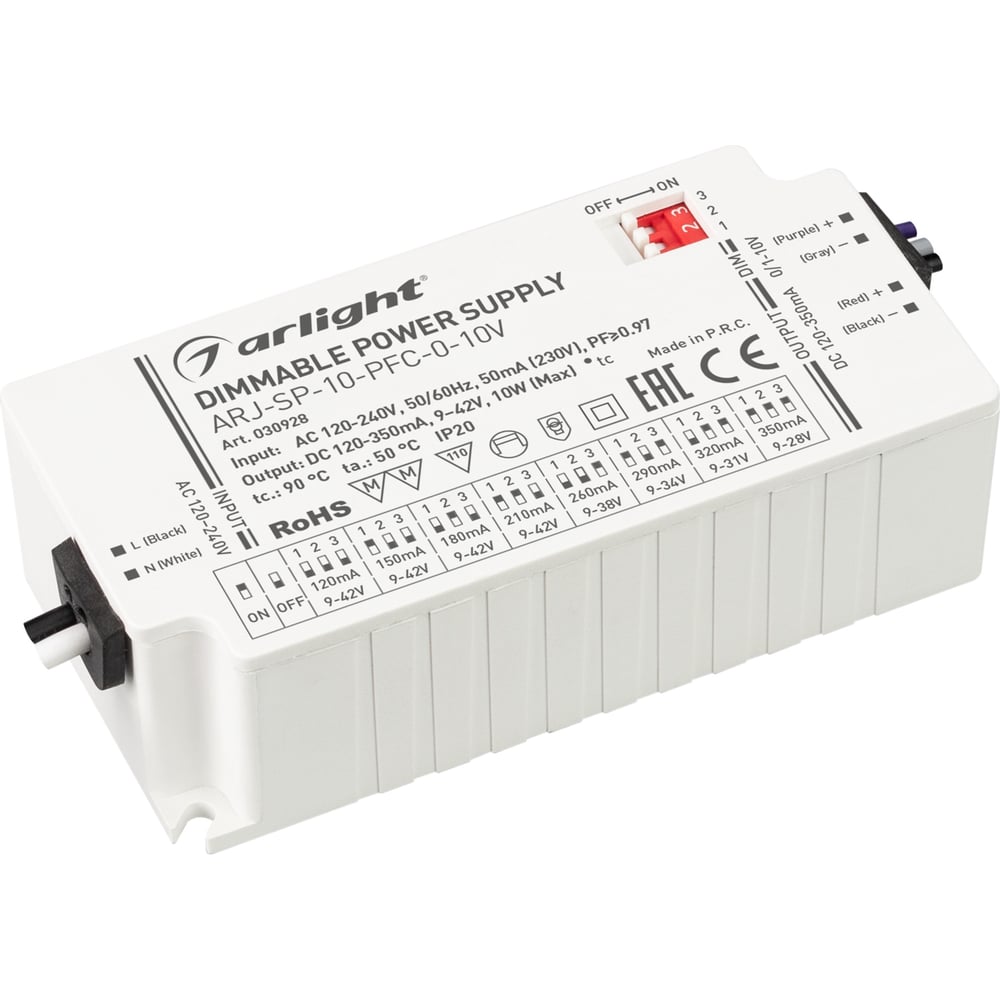 Блок питания Arlight ARJ-SP-10-PFC-0-10V 030928 - выгодная цена, отзывы ...