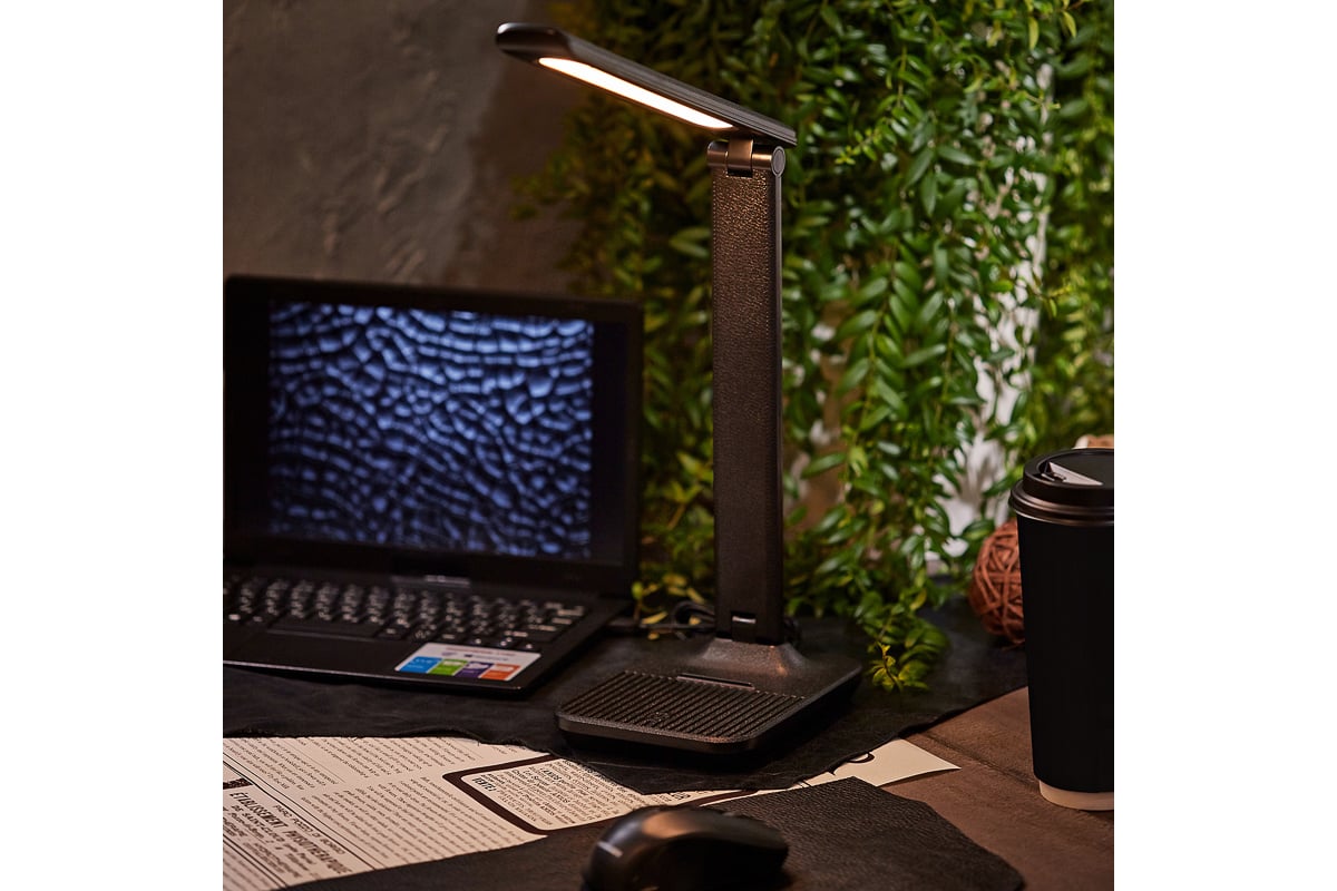 Настольная светодиодная диммируемая лампа REXANT Click Skin 7 Вт 2700-6500 К, заряжаемая 609-005 ...