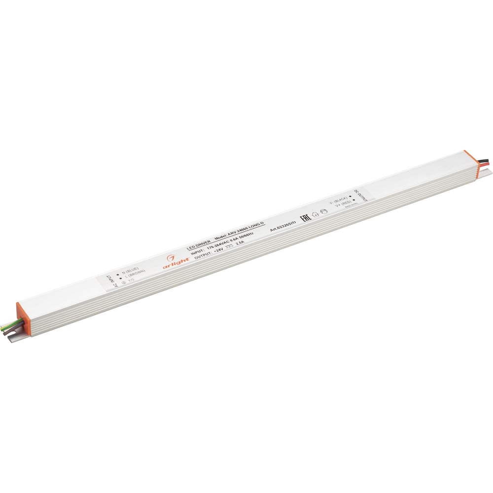 Блок питания Arlight ARV-24060-LONG-D 0232651 - выгодная цена, отзывы, характеристики, фото ...