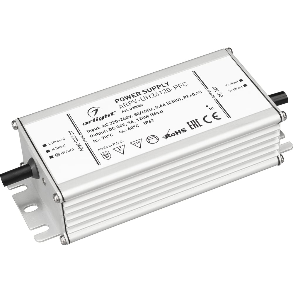 Блок питания Arlight ARPV-UH24120-PFC 028085 - выгодная цена, отзывы ...