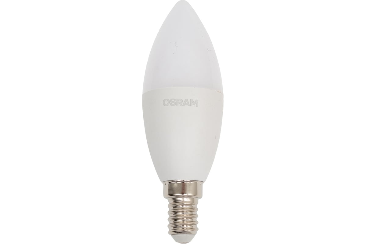 Светодиодная лампа Osram LSCLB75 9W/865 230VFR E14 10x1 4058075696839 - выгодная цена, отзывы ...