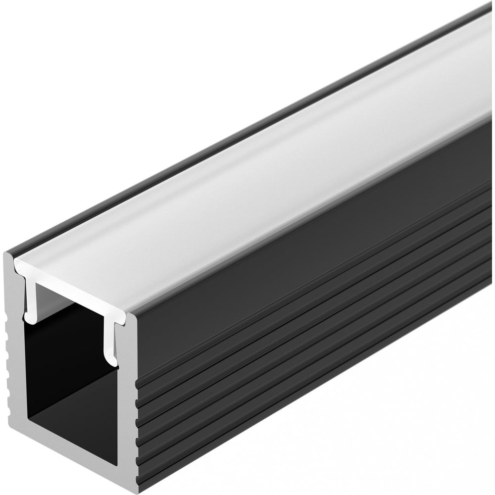 Профиль Arlight SL-MINI-8-2000 ANOD BLACK 2 м 0 30514 030514 - выгодная цена, отзывы ...