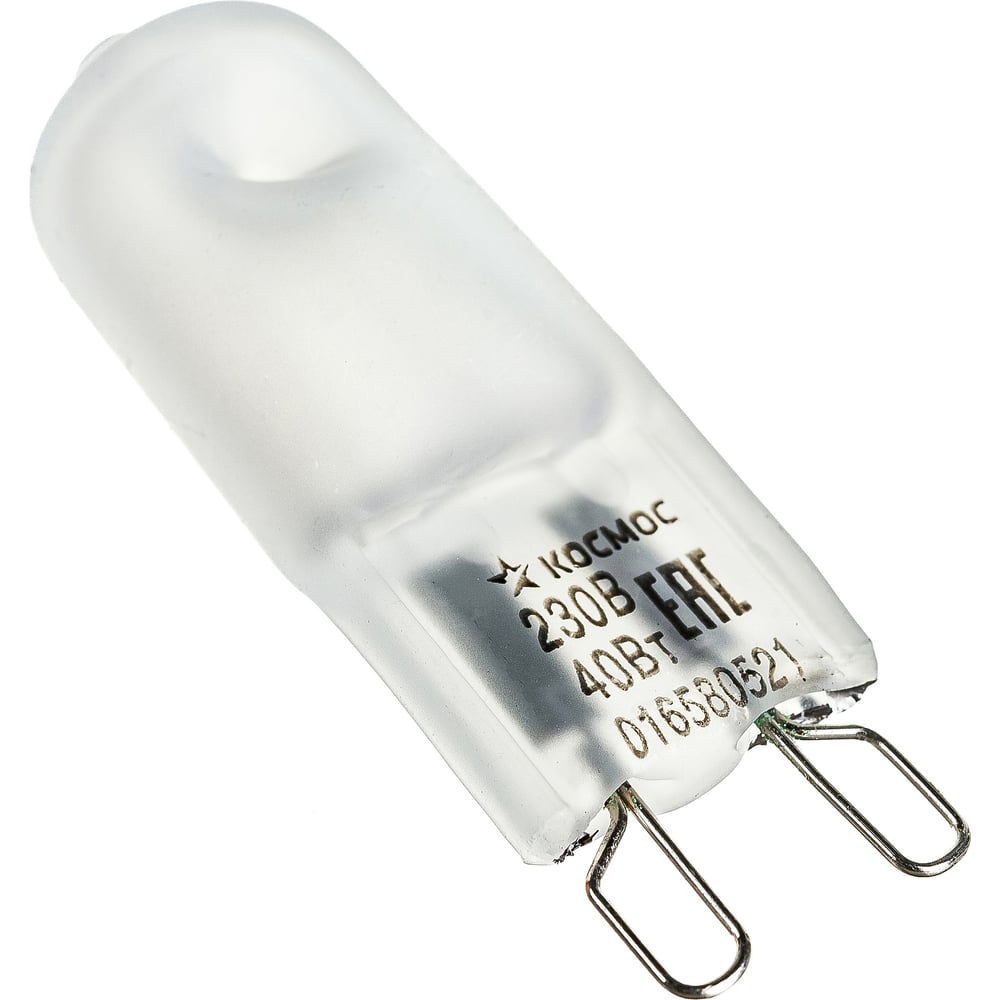 Лампа галогенная КОСМОС JDC 40W G9 230V FR LKsmJDC220VFR40W - выгодная ...