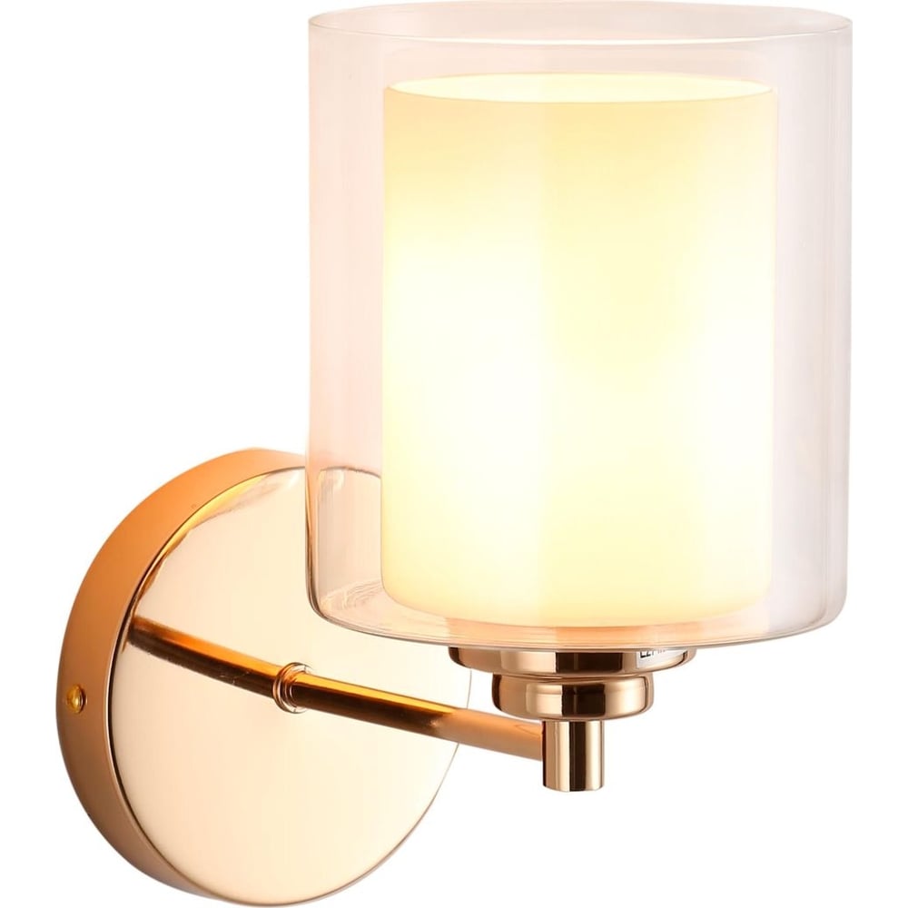 Настенный светильник Moderli Maximilian 1 E27 60W золотой белый ...