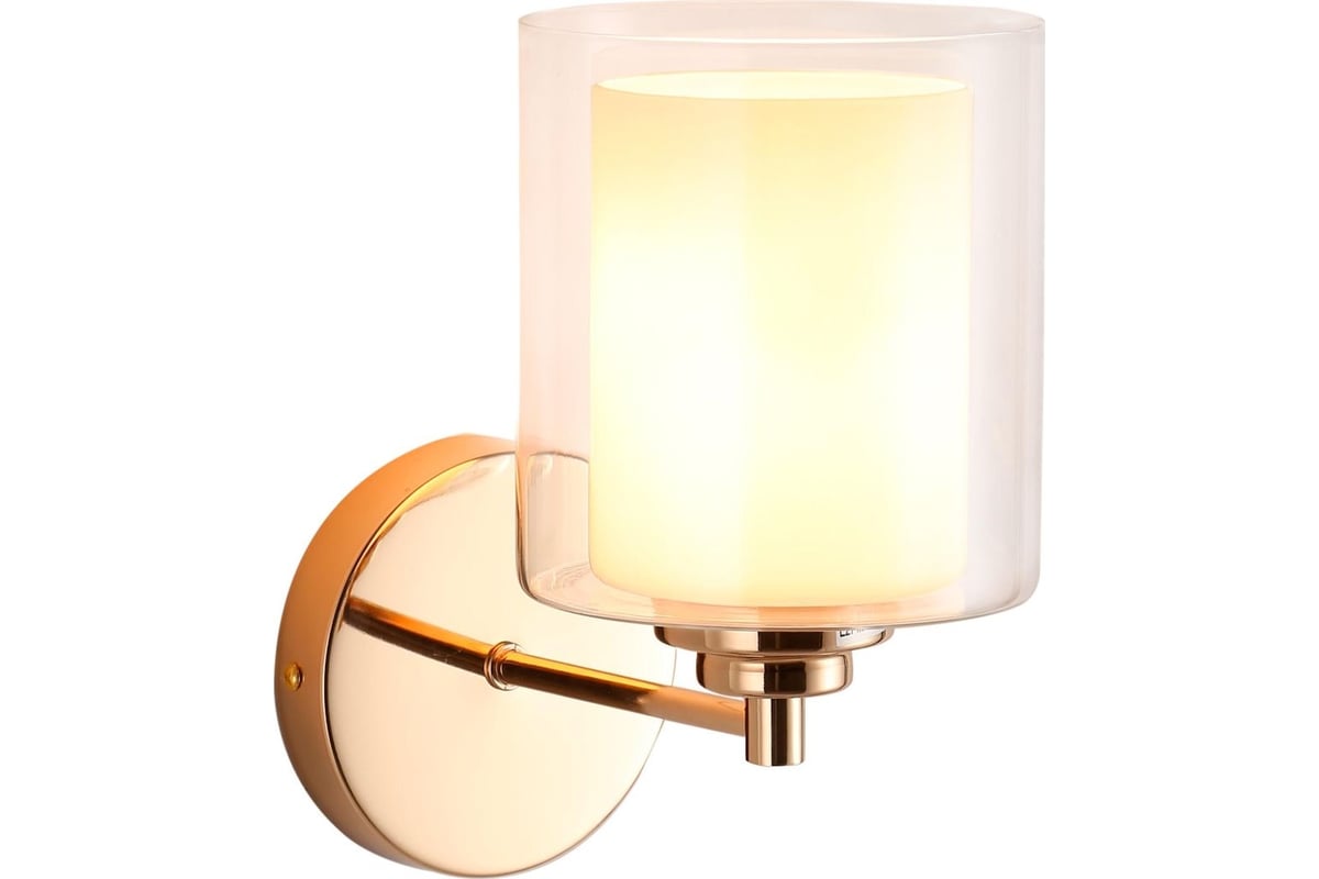 Настенный светильник Moderli Maximilian 1 E27 60W золотой белый ...