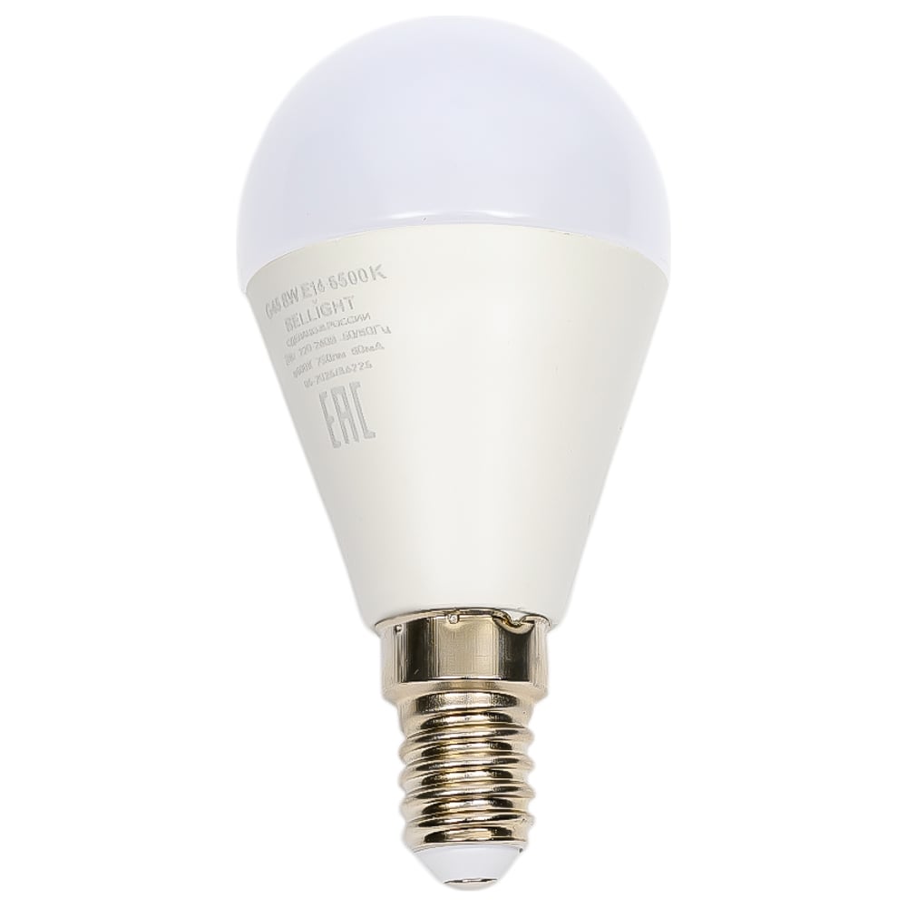 Светодиодная лампа BELLIGHT LED G45 220V/8W/E14 6500K 750Lm 85637140 ...
