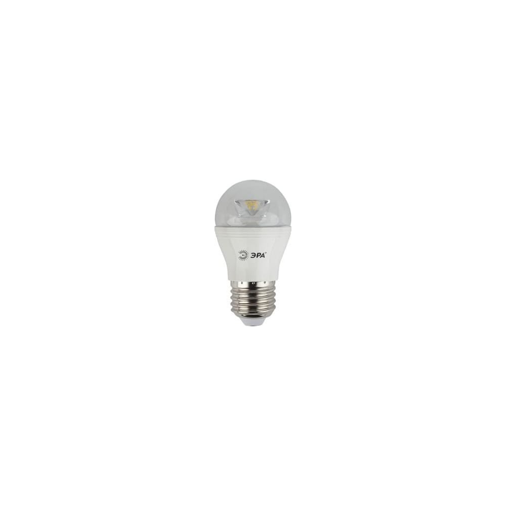 Светодиодная лампа ЭРА LED smd P45-7w-840-E27-Clear Б0019728 - выгодная ...