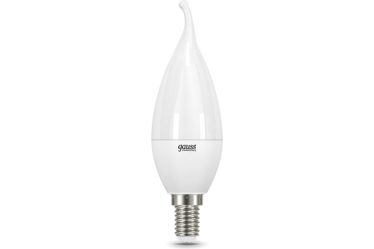 Лампа Gauss LED Elementary Candle Tailed 8W E14 2700K SQ 34118 ...