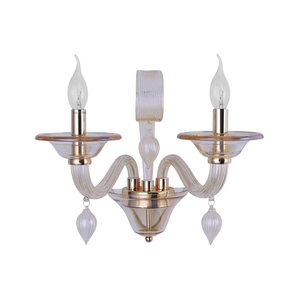 Бра Crystal lux Caetano AP2 Amber - выгодная цена, отзывы ...