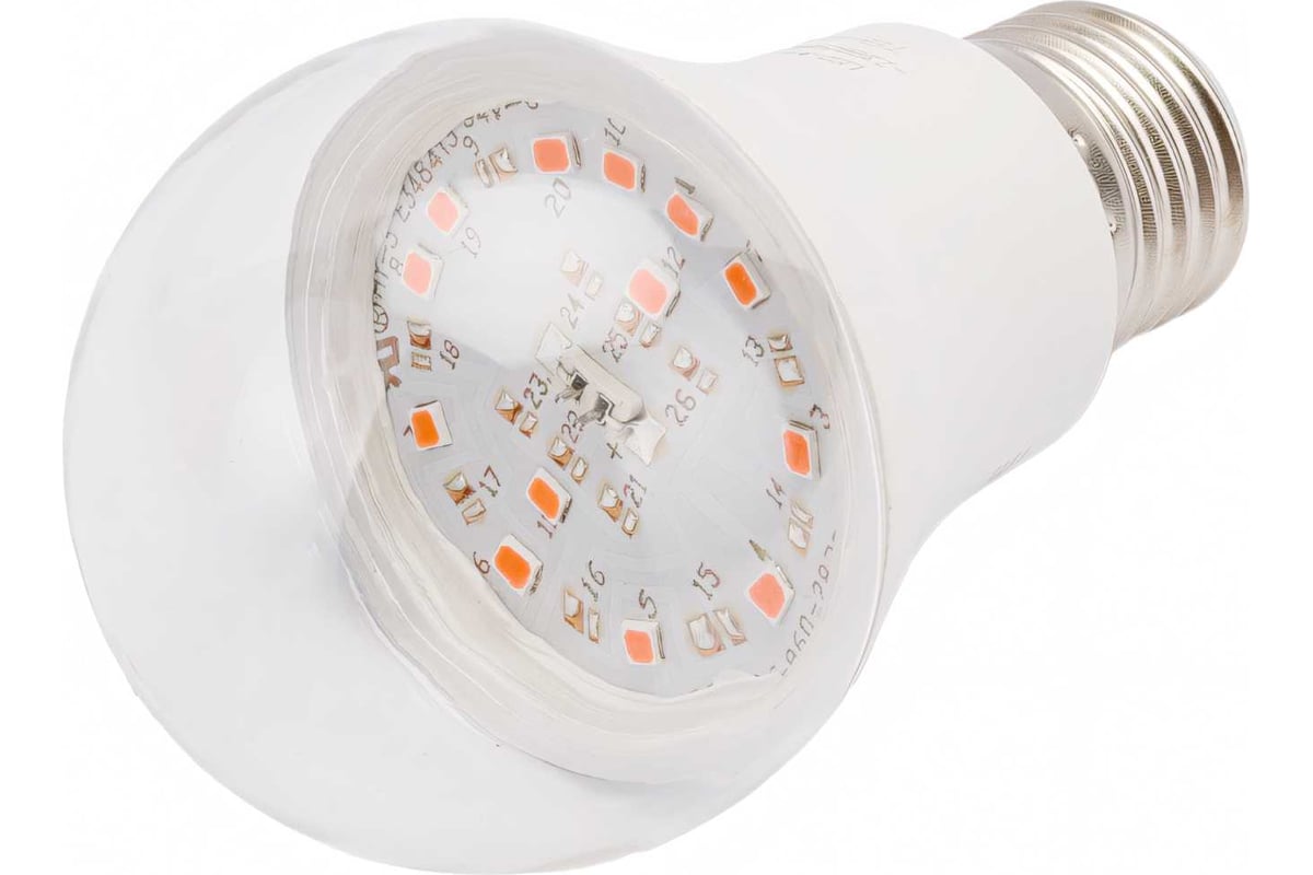 Светодиодная лампа IN HOME LED-A60-FITO 15Вт 230В Е27 4690612036502 - выгодная цена, отзывы ...