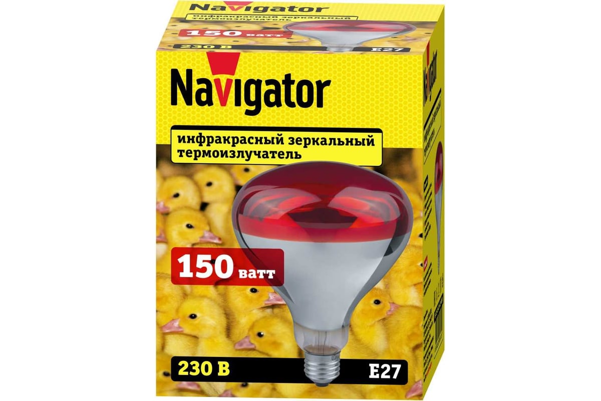 Термоизлучатель Navigator 93 971 ni-r125-150-230-е27-икзк 93971 ...