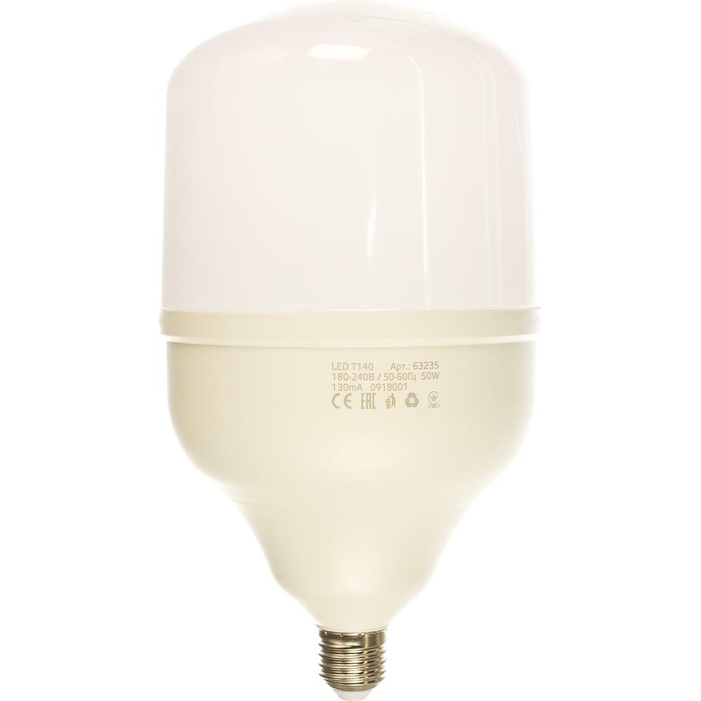 Светодиодная лампа Gauss Elementary T140 50W 4500lm 6500K E27 LED 1/8 63235 - выгодная цена ...