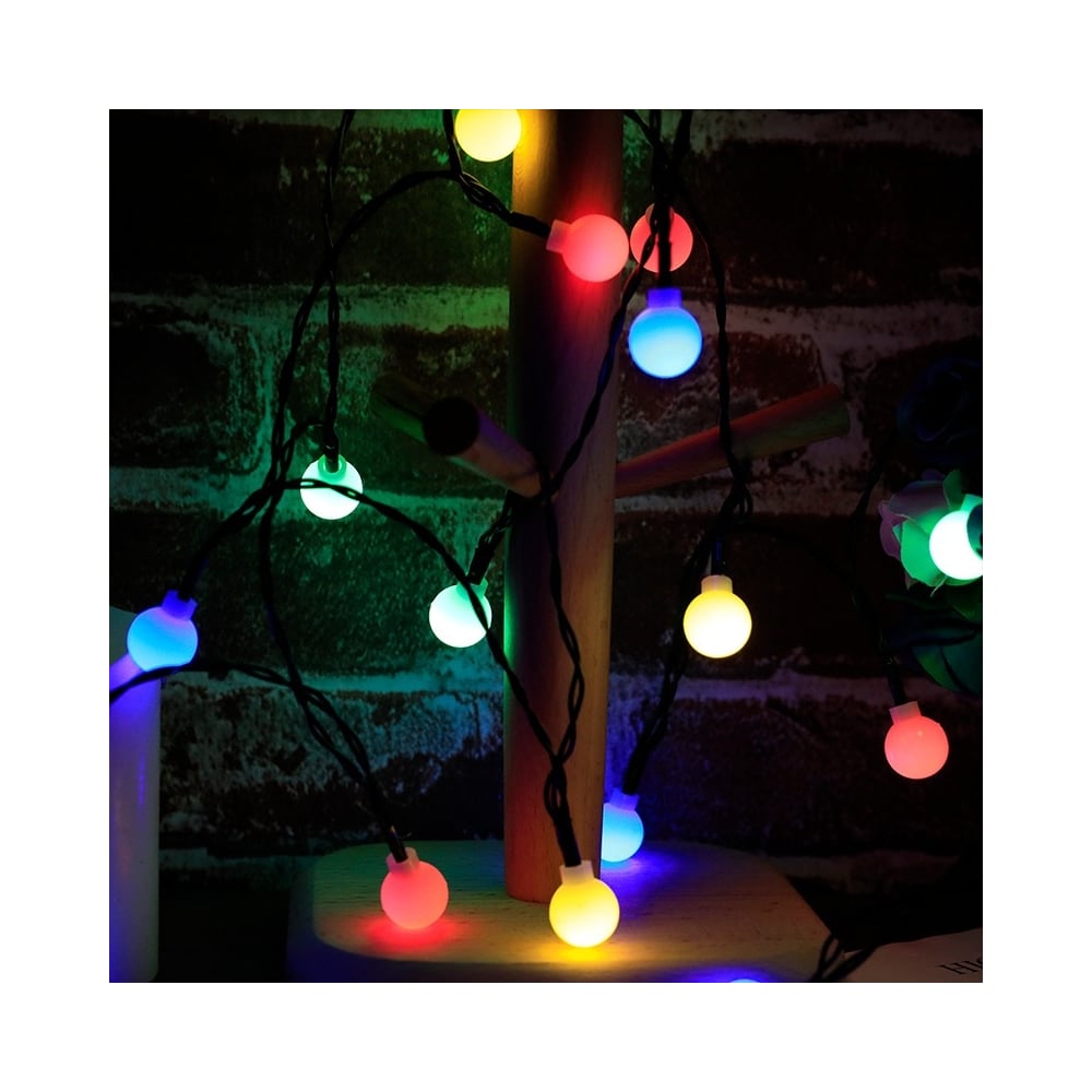 Светодиодная гирлянда Дон Баллон шарики, 20 Led, IP14, 3 м ...