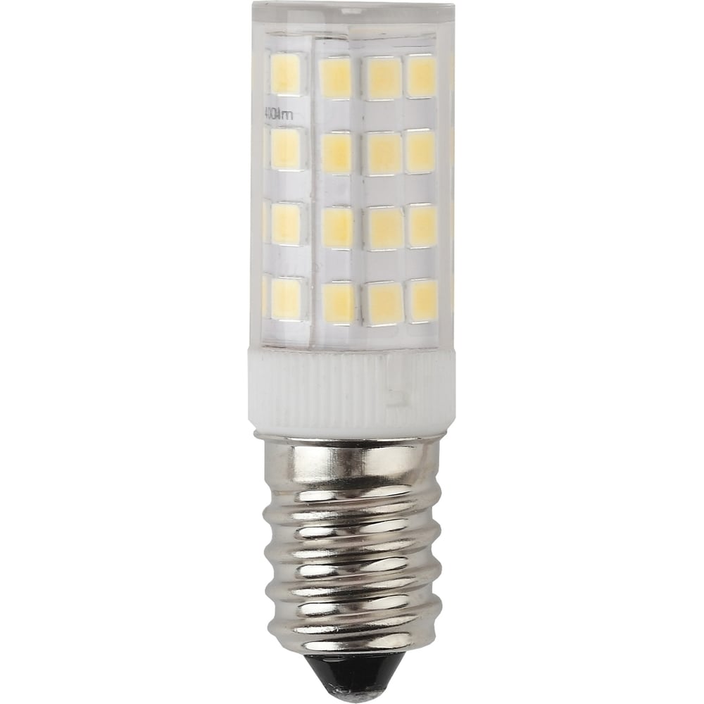 Светодиодная лампа ЭРА LED T25-3,5W-CORN-827-E14, капсула, теплый ...