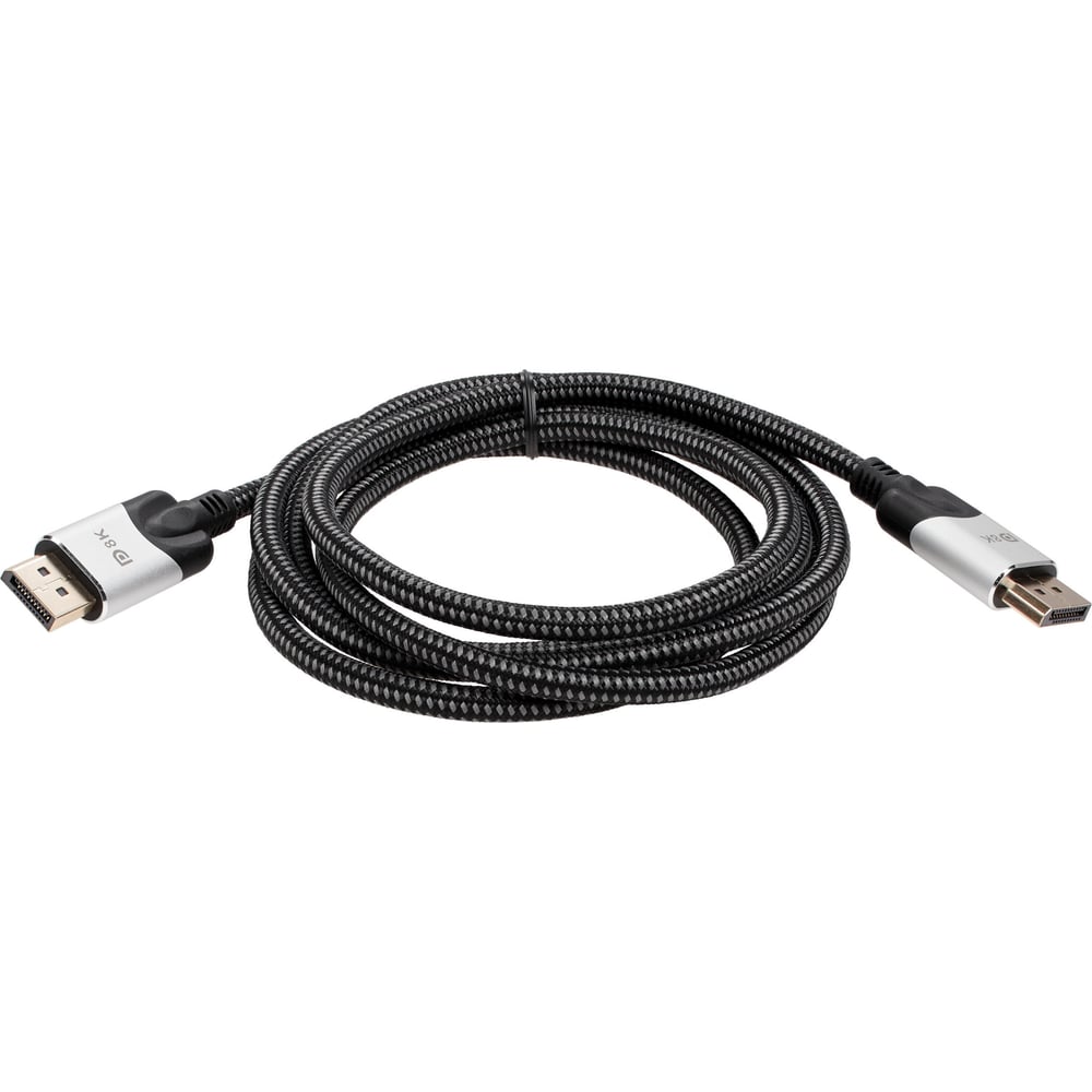 Соединительный кабель VCOM displayport v1.4, 8k 60hz, 2m, медь CG635-2M ...