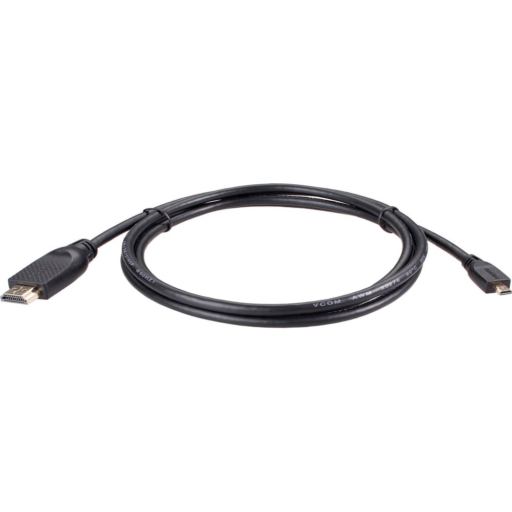 Кабель VCOM hdmi 19m - micro hdmi 19m, ver 2.0, 1.5m, медь CG587-1.5M ...