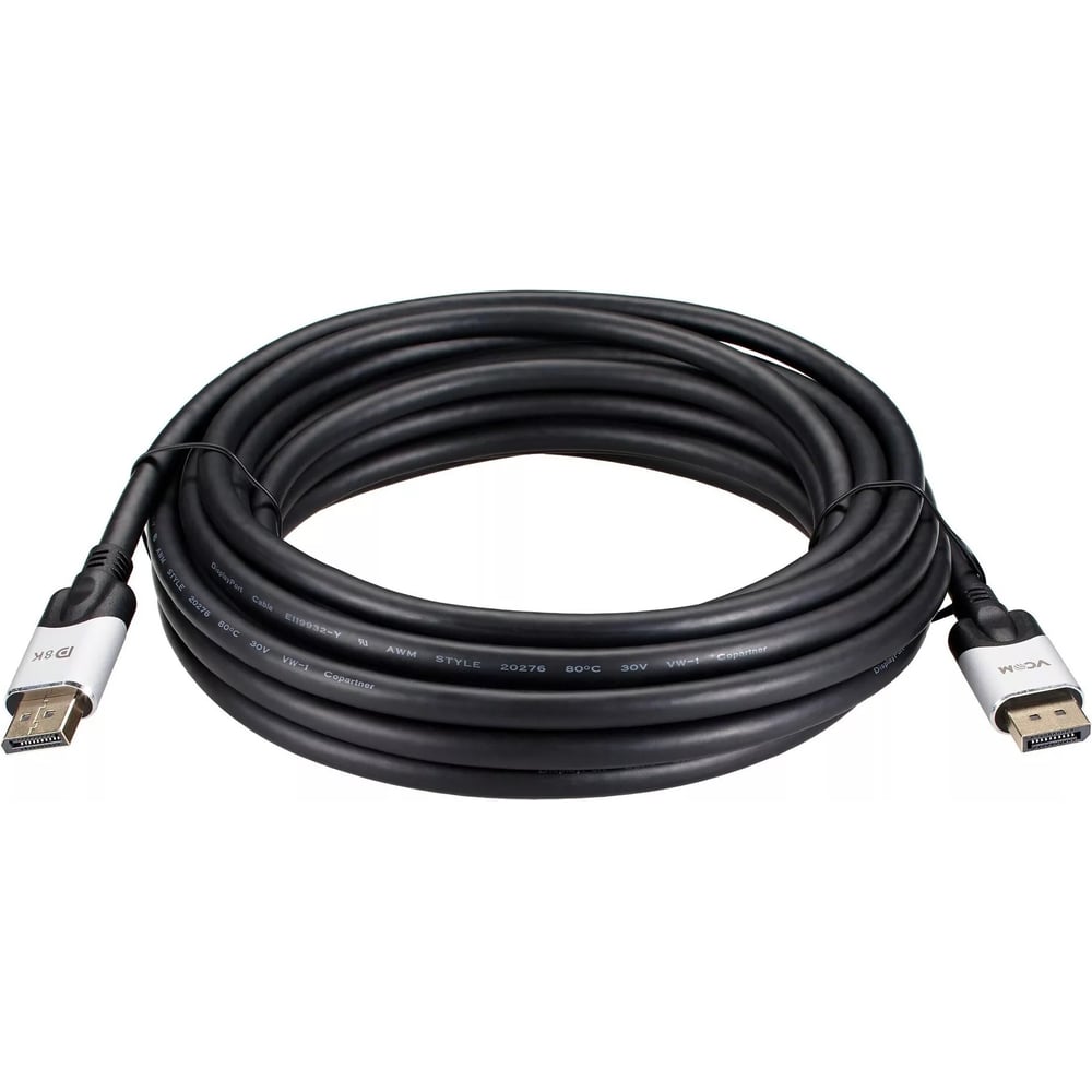 Соединительный кабель VCOM displayport v 1.4 8k 60hz 7.5m CG635-7.5M ...
