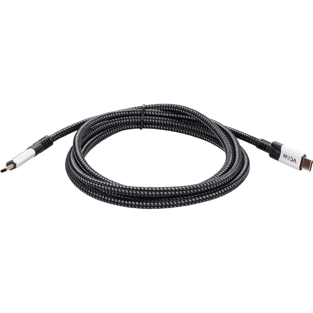 Кабель Usb4 Vcom Type C M Typec M 5k 60hz 8k 30hz 40gbps Pd 240w 2m Cu560 2m выгодная цена