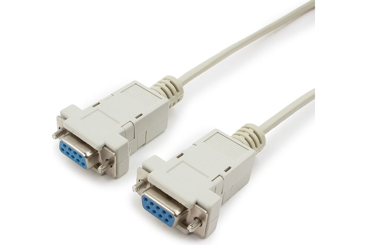 Кабель 0-модемный Cablexpert 9f/9f, 1.8м, пакет, CC-134-6-N - выгодная ...