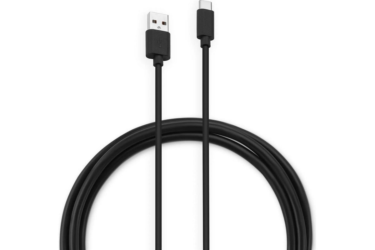 Кабель BURO USB-TC-1.2B3A USB (m)-USB Type-C (m), 1.2м, черный 1478137 ...