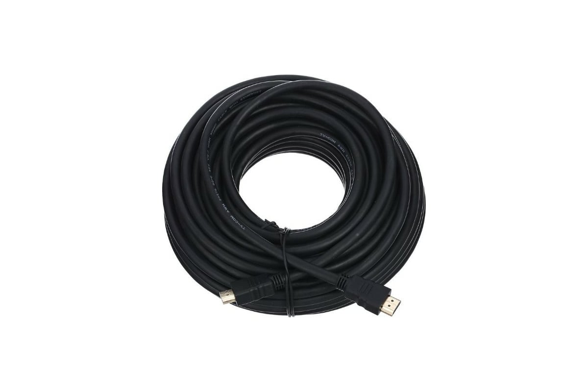 Цифровой кабель TV-COM HDMI19M to HDMI19M, V1.4+3D, 20m CG150S-20M ...