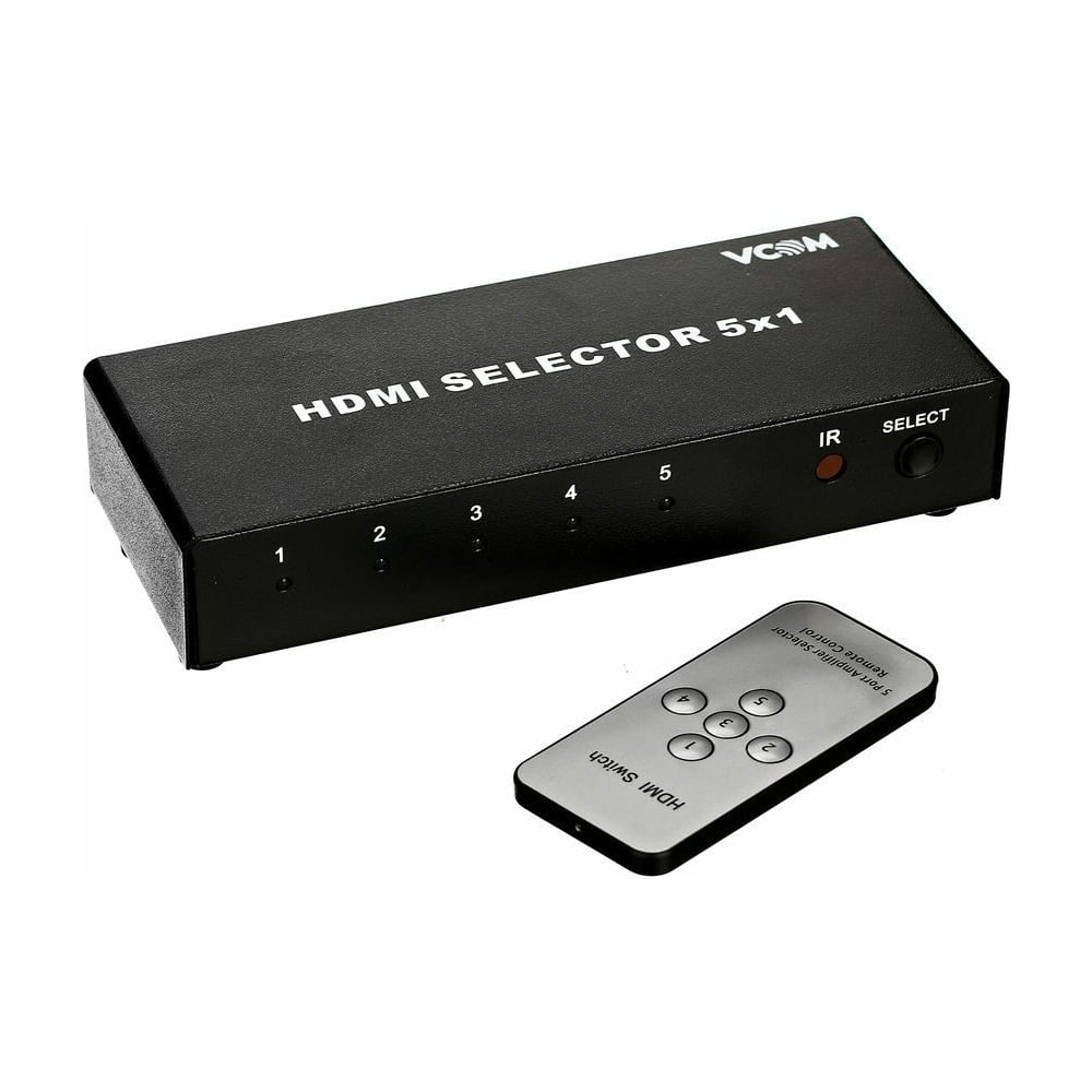 Переключатель VCOM HDMI 1.4V 5=1 DD435 - выгодная цена, отзывы ...