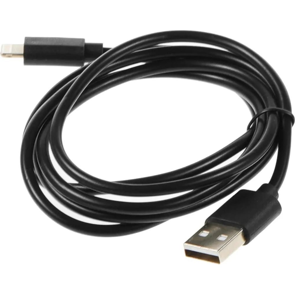 Кабель BURO USB-IP-1.2B2A USB (m)-Lightning (m) 1.2м черный 1478080 ...