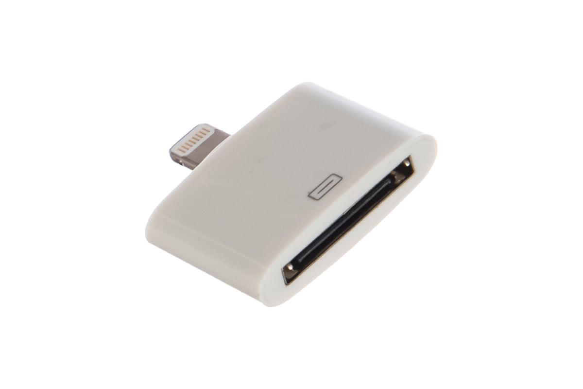Переходник Gembird Apple 30 pin/папа/Lightning 8 pin/мама A-USBA-002 ...