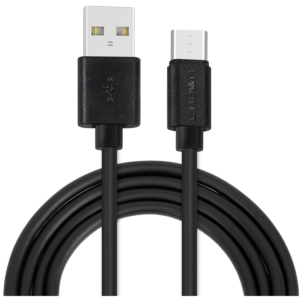 Кабель CROWN USB - microUSB CMCU-1016M black CM000003200 - выгодная ...