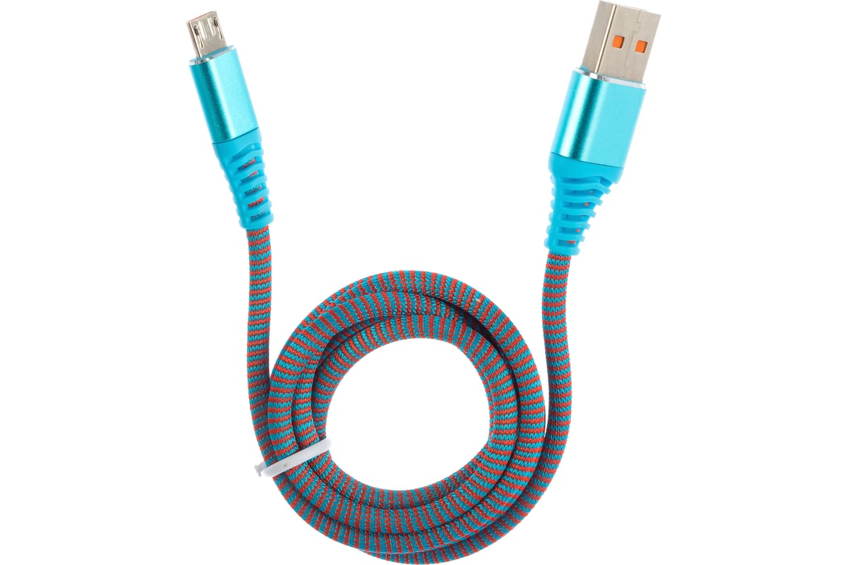 Кабель CROWN USB - microUSB CMCU-3102M blue CM000002140 - выгодная цена ...