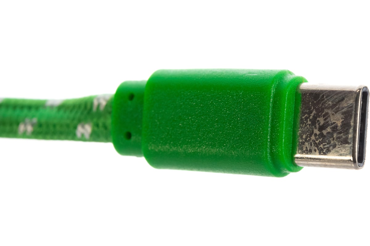 Кабель CROWN USB - USB Type-C CMCU-3052C green CM000002114 - выгодная ...
