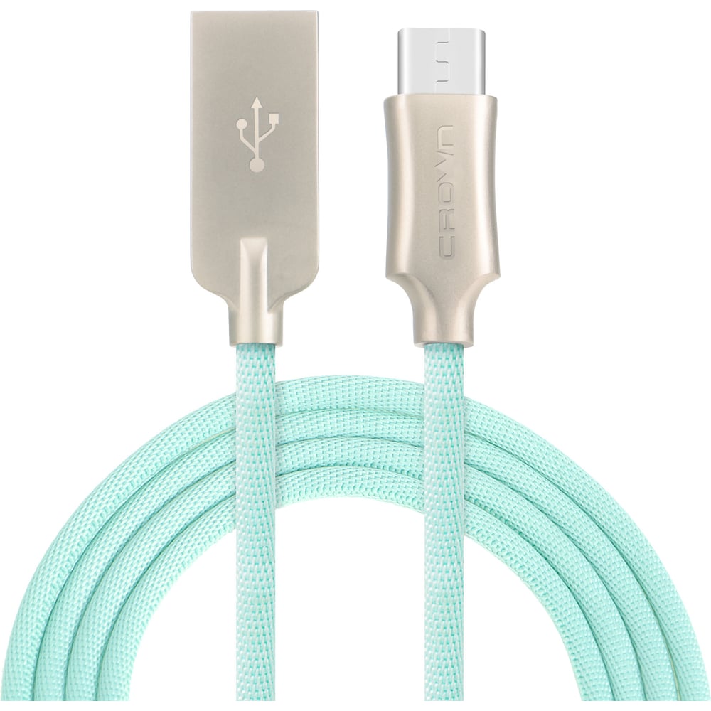 Кабель CROWN USB - USB Type-C CMCU-3132C light blue CM000002145 ...