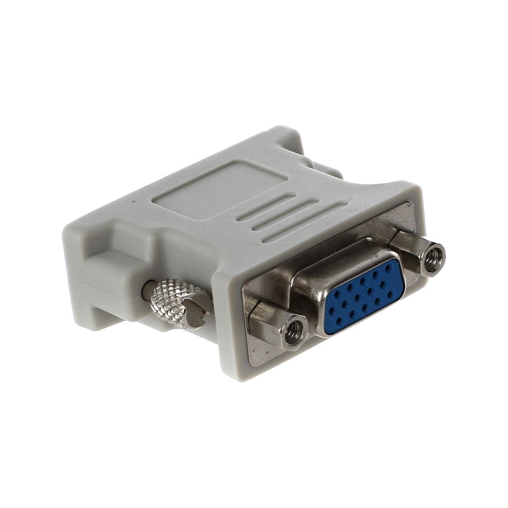 Переходник AOpen/Qust DVI-I - VGA 15F ACA301 - выгодная цена, отзывы, характеристики, фото ...