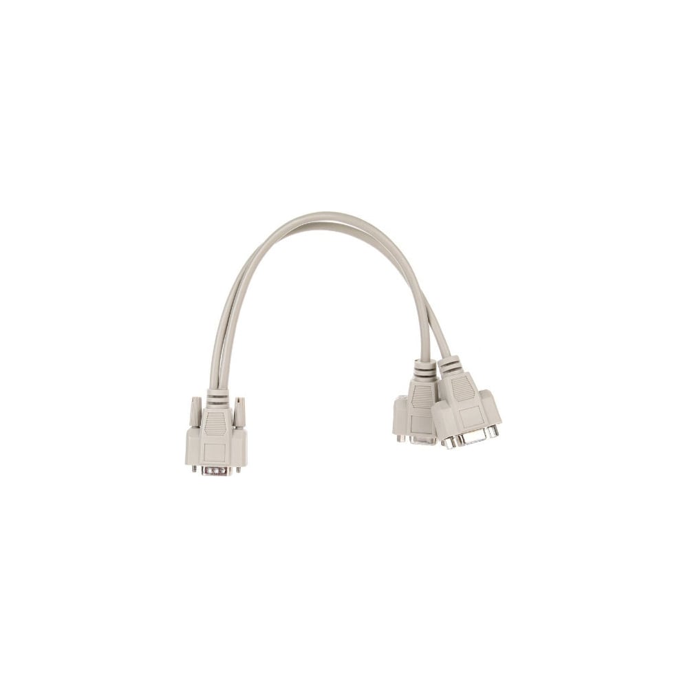 Кабель-разветвитель VCOM VGA 1=2, 1x15M/2 x 15F, (VGA Spliter Cable 0 ...