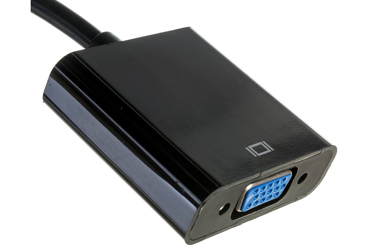 Переходник Cablexpert DisplayPort - VGA, 20M/15F, кабель 15см, пакет A ...