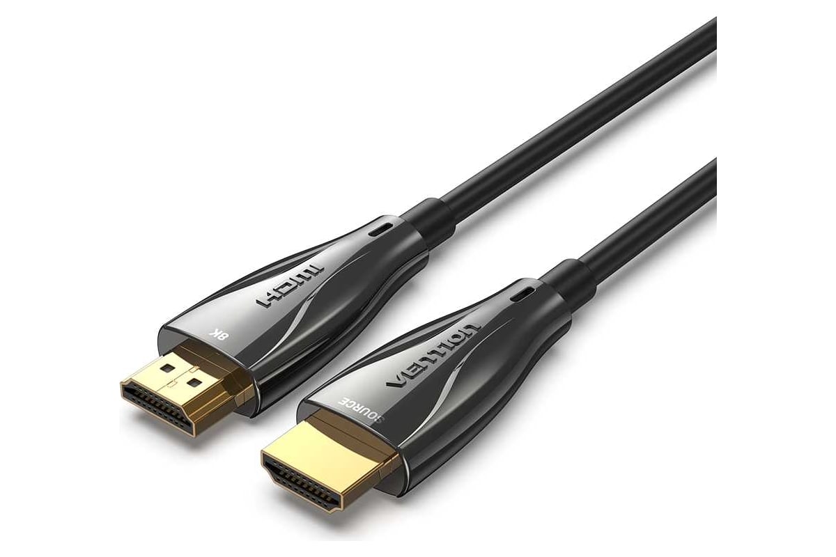 Кабель VENTION оптический HDMI v2.1 19M/19M - 20м. Черный ALBBQ ...