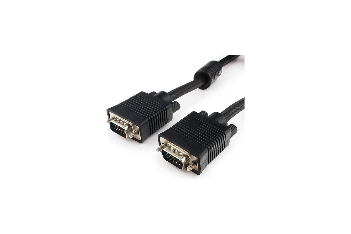 Кабель Cablexpert VGA Premium 15M/15M, 20 м, черный, CC-PPVGA-20M-B ...