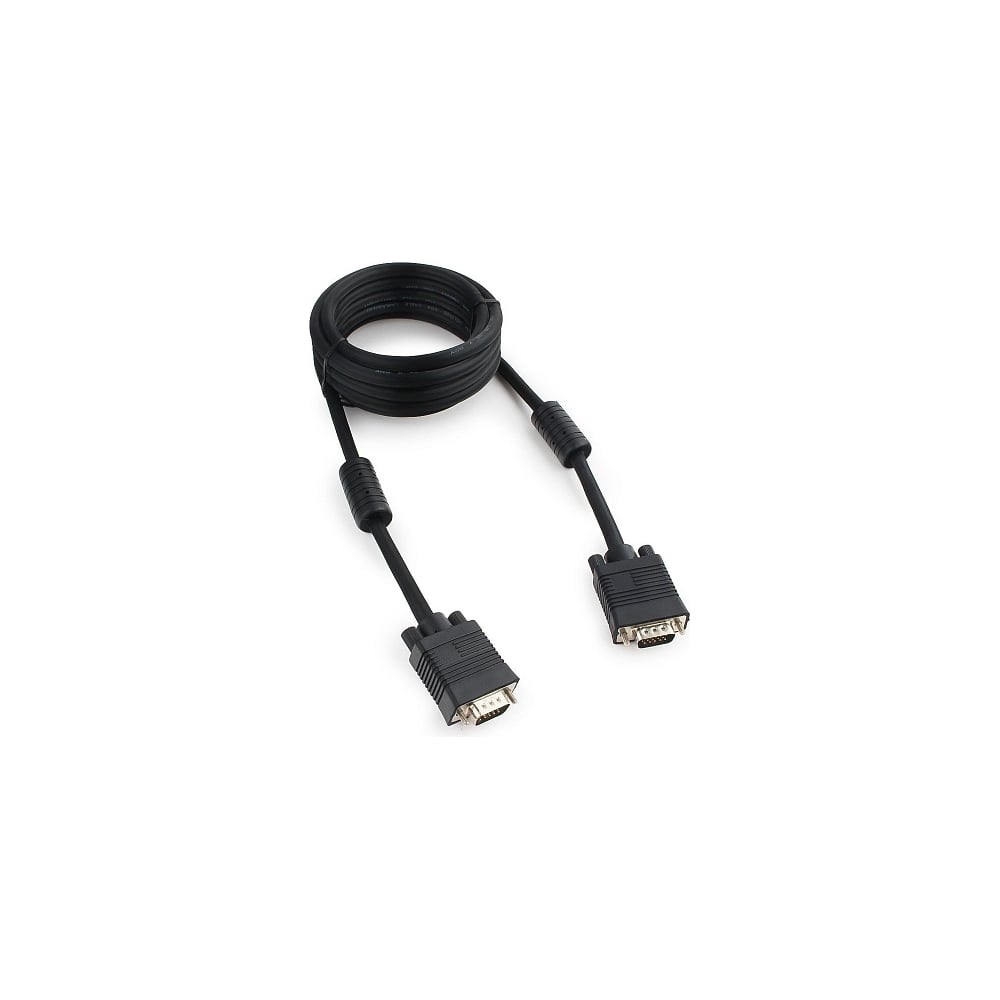 Кабель Cablexpert VGA Premium 15M/15M, 3.0 м, черный, CC-PPVGA-10-B ...