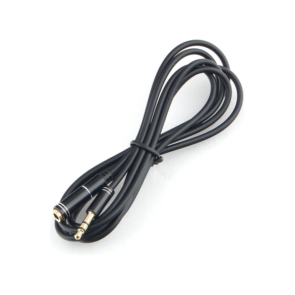 Удлинительный кабель Cablexpert, 3.5 джек/3.5 джек, аудио, 1.5м, черный ...